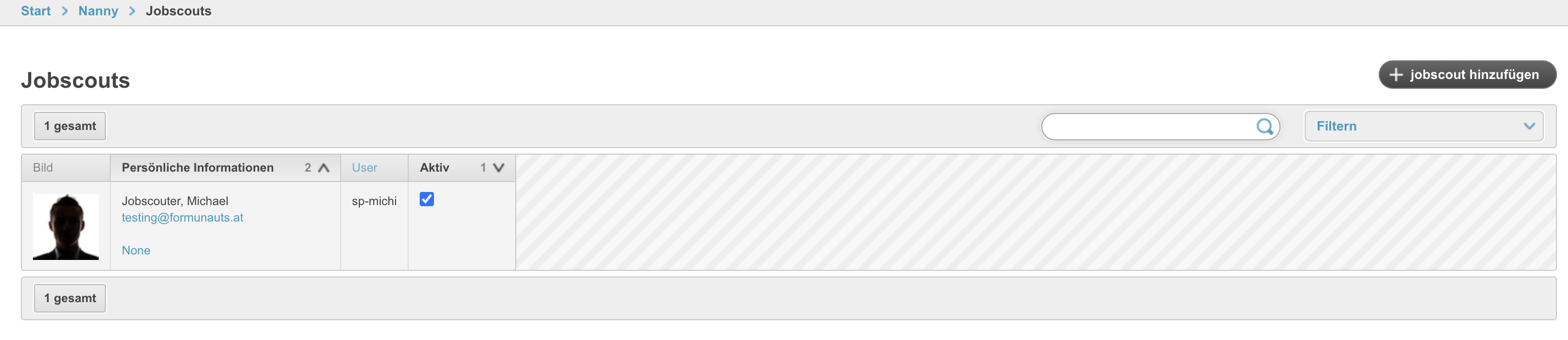 Recruiting - Jobscouts – Support